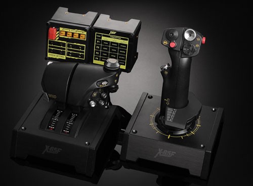 Saitek X65F Pro Flight System - test
