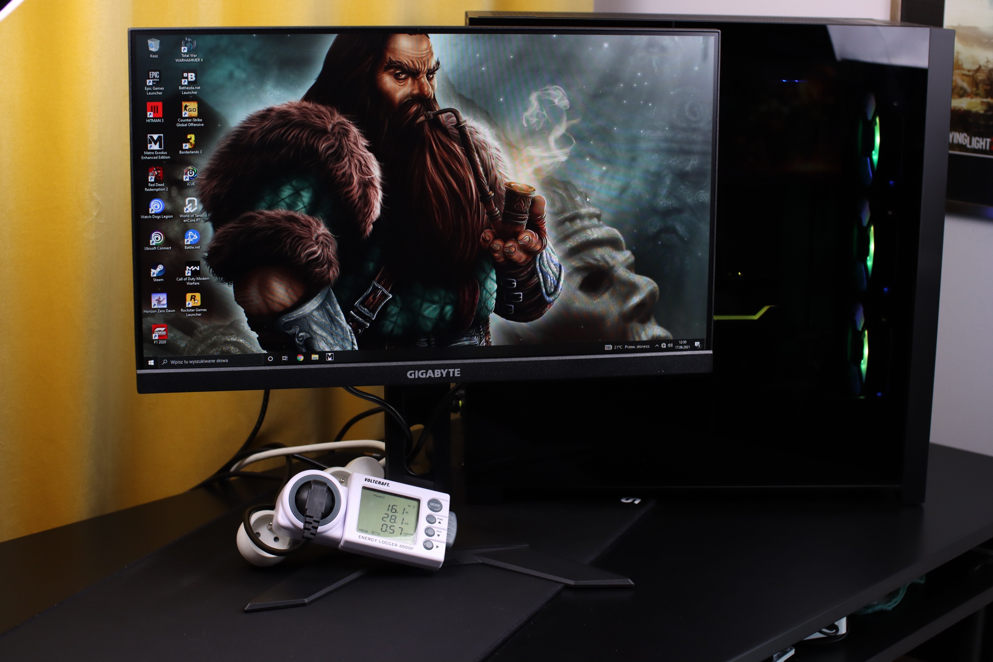 Test Gigabyte G24F IPS Ze 170 Hz Poni ej 900 Z 